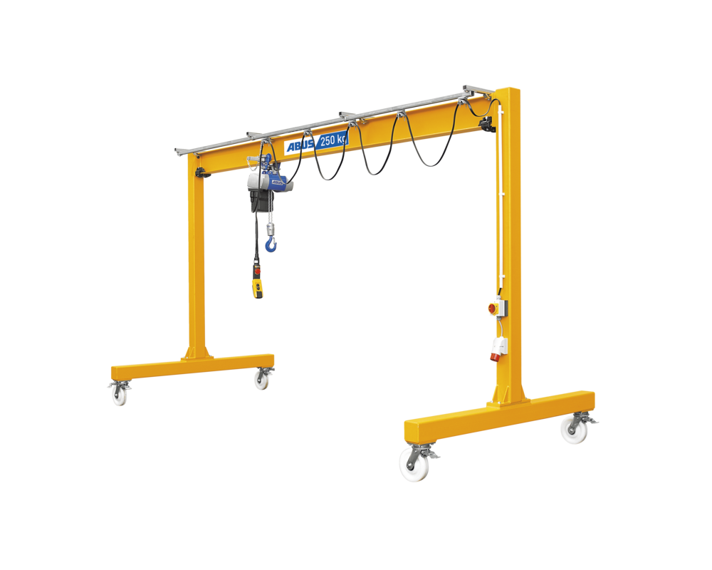 Portalkran • Leichtportalkran • Bockkran mobil | ABUS Austria