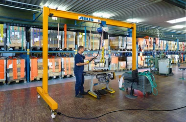 Portalkran • Leichtportalkran • Bockkran mobil | ABUS Austria